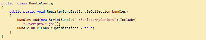 So How Do We Implement Bundling In Mvc · Mvc